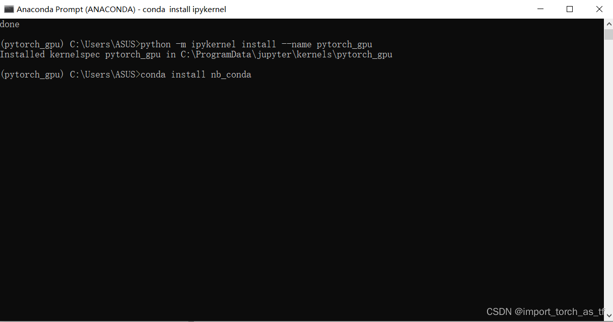 Jupyter Notebook切换环境出现无法连接的问题 Jupyter中launcher中的环境到不进去 Csdn博客