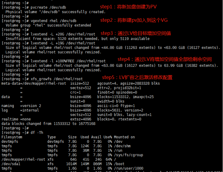 Linux扩容分区 Linux扩展分区 Csdn博客