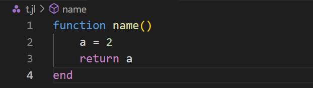 Julia's .jl text file annotation and definition function (based on VS ...