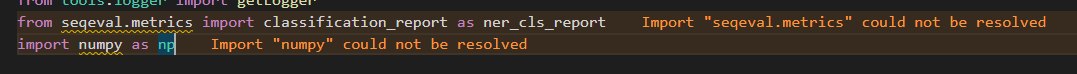 VsCode 提示 import “XXX模块” could not be resolved问题解决_vscode import报错-CSDN博客