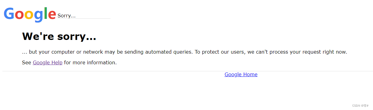 解决谷歌的but your computer or network may be sending automated queries-CSDN博客