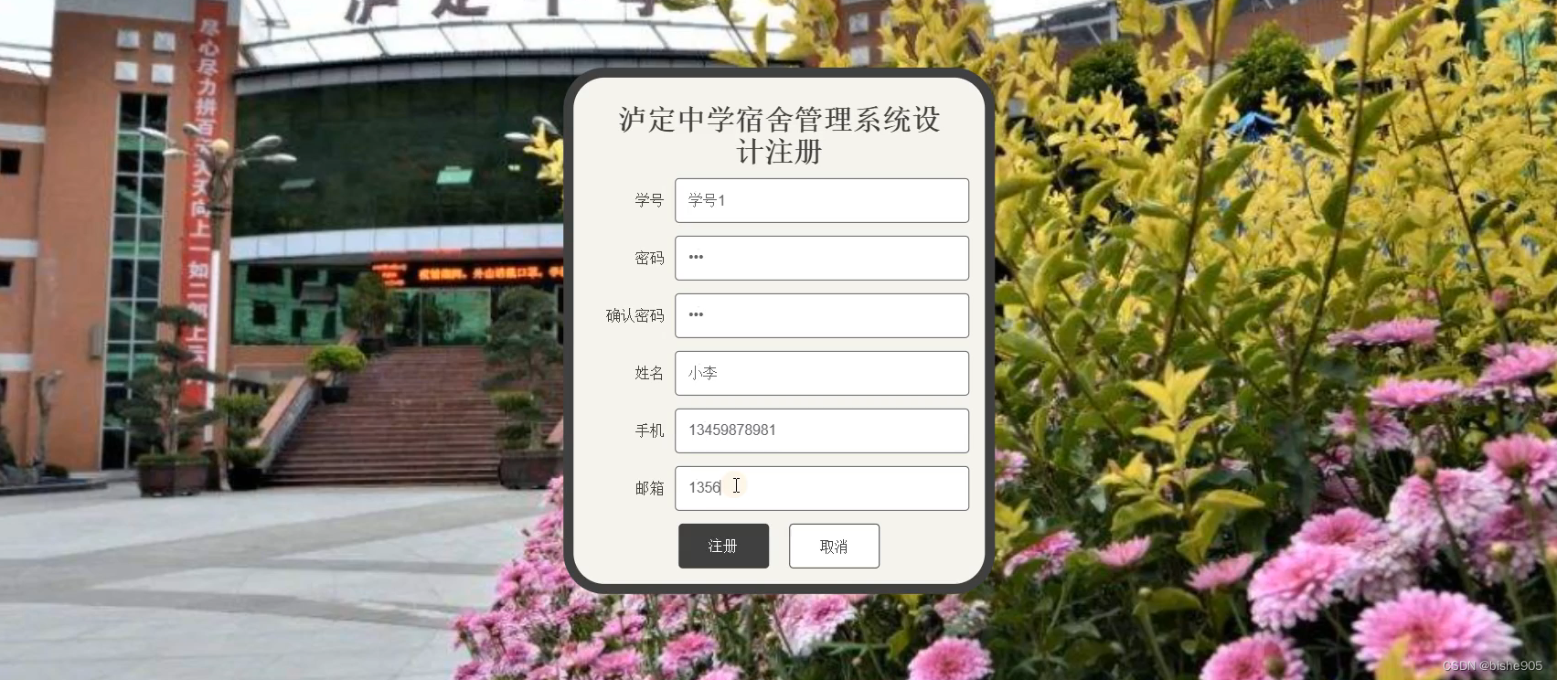 java计算机毕业设计ssm泸定中学宿舍管理系统设计g93gd（附源码、数据库）-CSDN博客