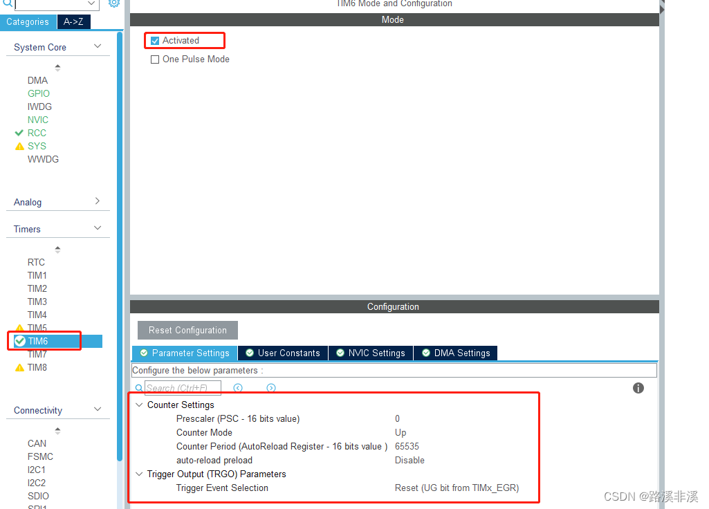 STM32实战总结：HAL之基本定时器_stm32f4 hal tim6-CSDN博客