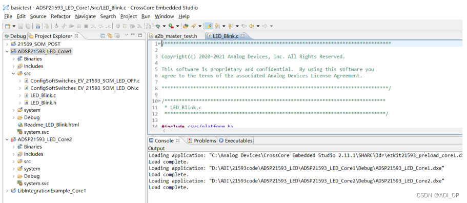 手把手教你开发ADSP-21593（EV-21593-SOM+AD-EXKIT开发板）-CSDN博客