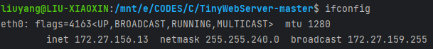 TinyWebServer的环境配置_tinywebserver项目-CSDN博客