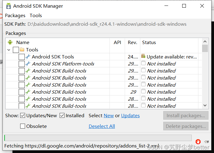 SDK Manager打开闪退问题的解决方法-已下载JDK并配置了环境变量_sdk manager闪退-CSDN博客