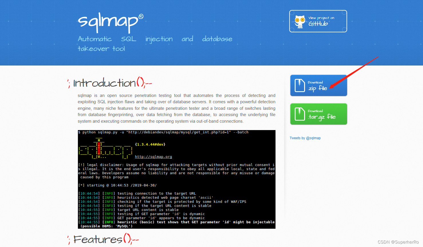 Sql注入神器 Sqlmap超级sql注入工具 Csdn博客