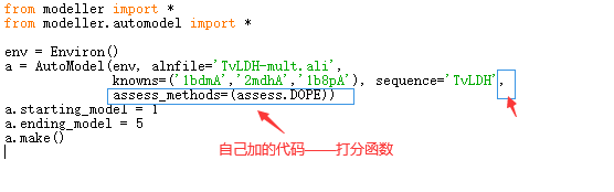 Modeller建模（二）-多模版、loop优化、配体_modeller建模后怎么优化_三份鱼香茄子的博客-CSDN博客