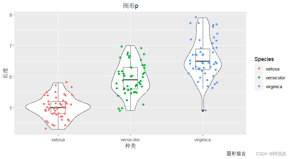 R语言ggplot2绘制小提琴图，箱线图，抖动图_ggplot2 小提琴图加箱线图-CSDN博客
