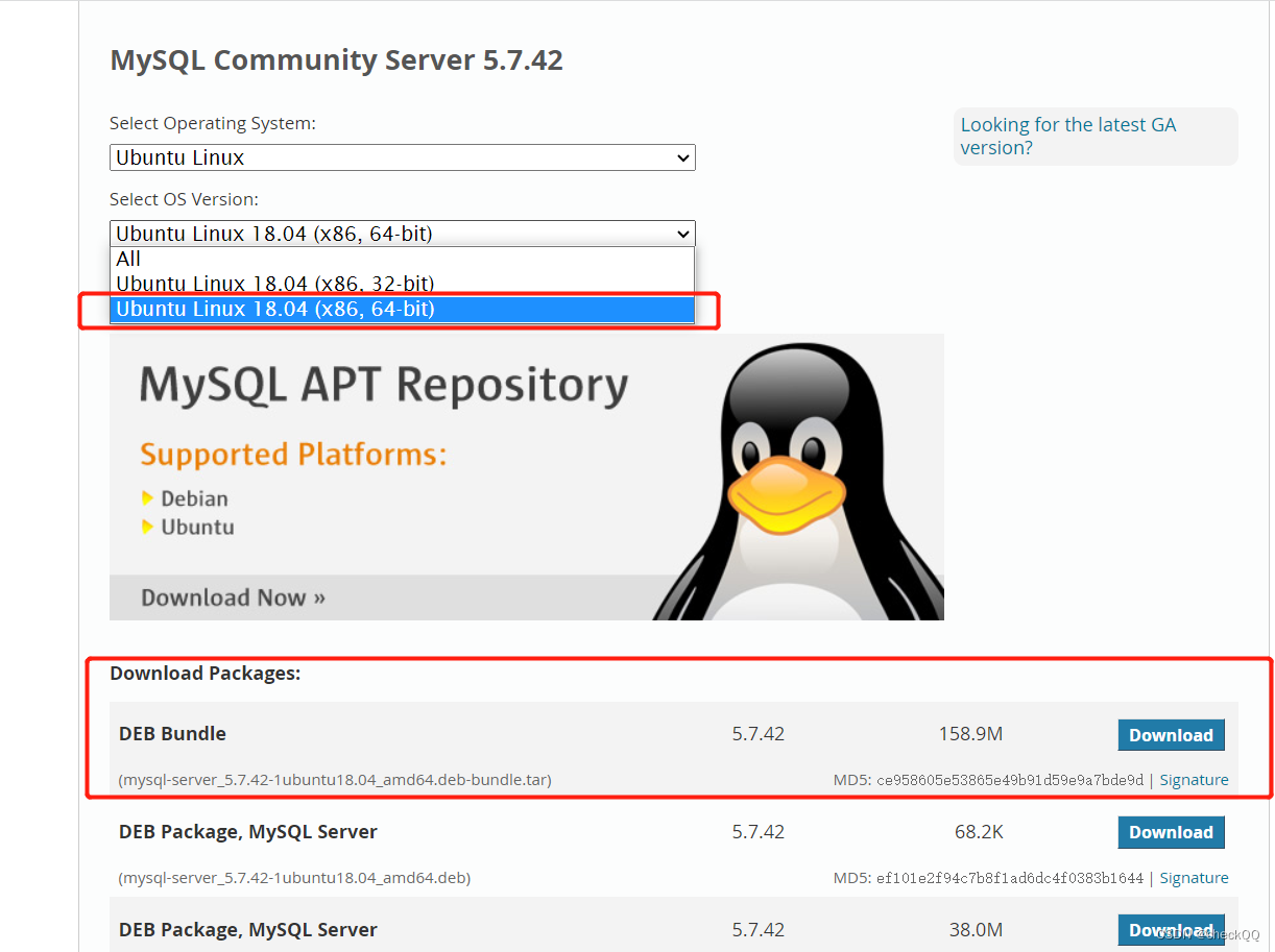 Ubuntu20.04离线安装Mysql5.7-CSDN博客