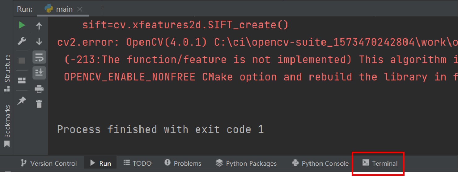 手把手解决opencv无法使用cv.xfeatures2d-CSDN博客