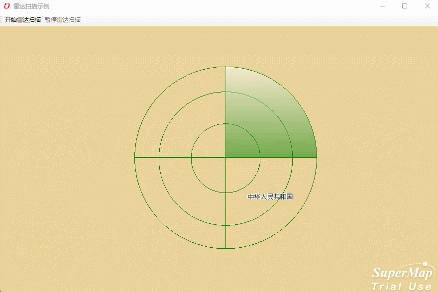 Supermap Iobjects 之雷达扫描动画 Csdn博客