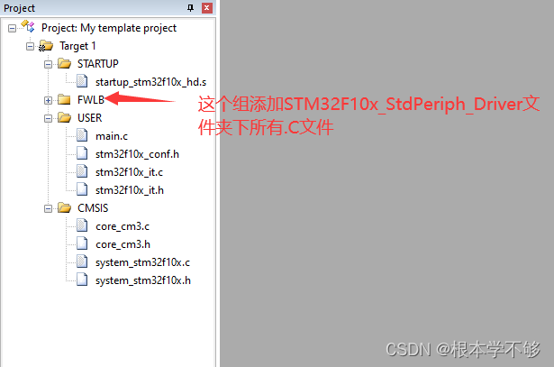 STM32F103VET6之标准库版本工程创建（keil5）_stm32f103vet6下载哪个芯片-CSDN博客