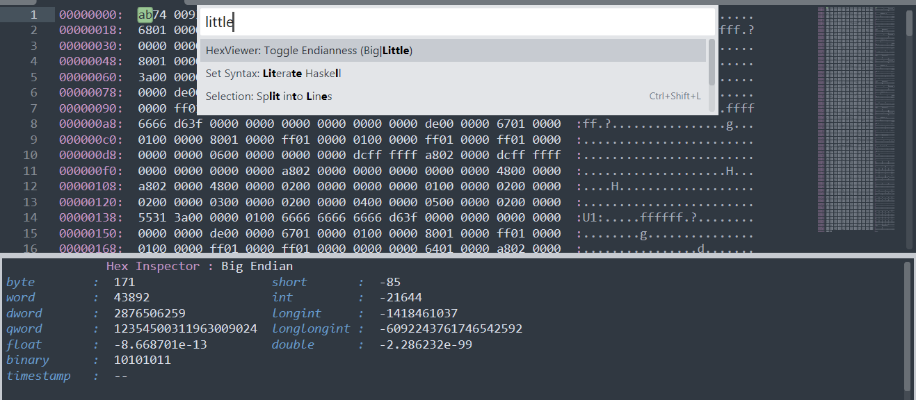 sublime：查看二进制文件_sublime打开文件二进制-CSDN博客