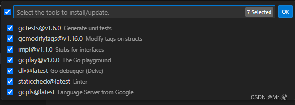 vscode配置go环境（Windows）_go.tools.install 找不到该命令-CSDN博客