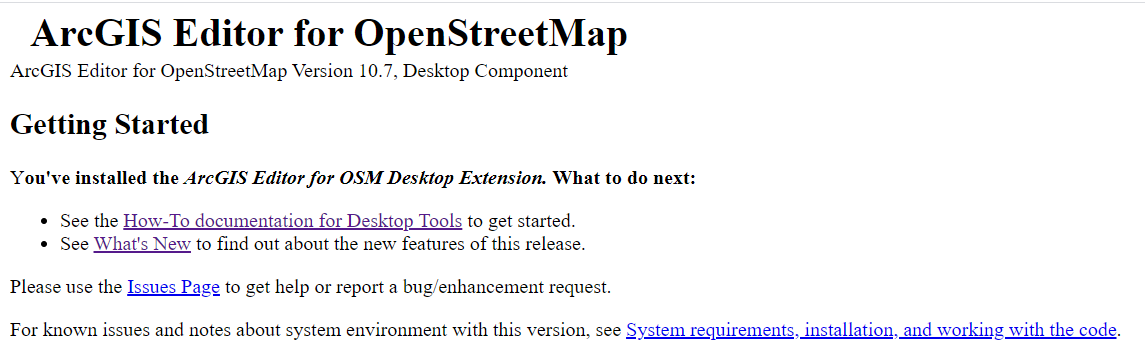 ArcGIS中各版本ArcMap安装OpenStreetMap编辑工具集插件ArcGIS Editor for OSM_arcgis 添加openstreetmap为地图-CSDN博客