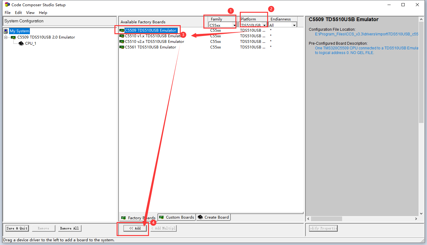 DSP实验2&实验3-点亮LED和调试——基于TMS320VC5509_基于tms320vc5509 ccs-CSDN博客