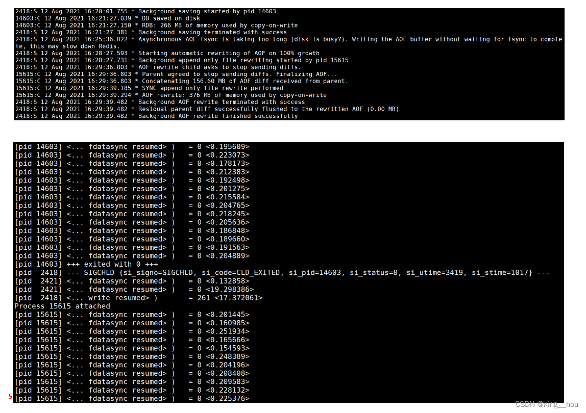 asynchronous aof fsync is taking too long (disk is busy?)_sync is taking a_jerichoking的博客-CSDN博客