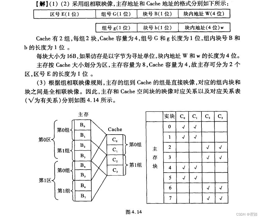计算机组成与体系结构第2版习题答案补完计划赵姝陈洁主编-第2章存储系统 - 安徽大学出版社_某16位某系统,扩展8kb rom和4kb ram ...