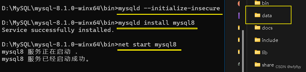 mysql5.6.51与mysql8.1安装和修改端口号、设置密码-CSDN博客