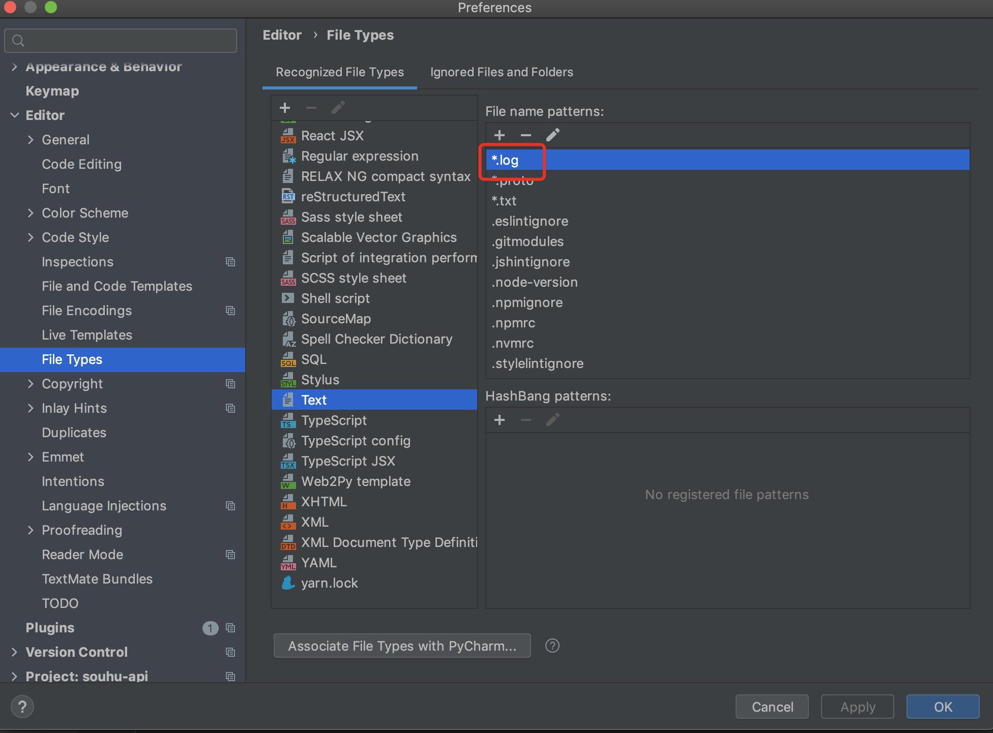 解决pycharm打不开log文件_pycharm无法直接打开log文件-CSDN博客