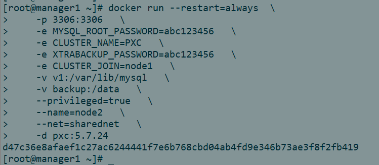 Docker swarm 安装MySQL集群_docker swarm mysql集群-CSDN博客