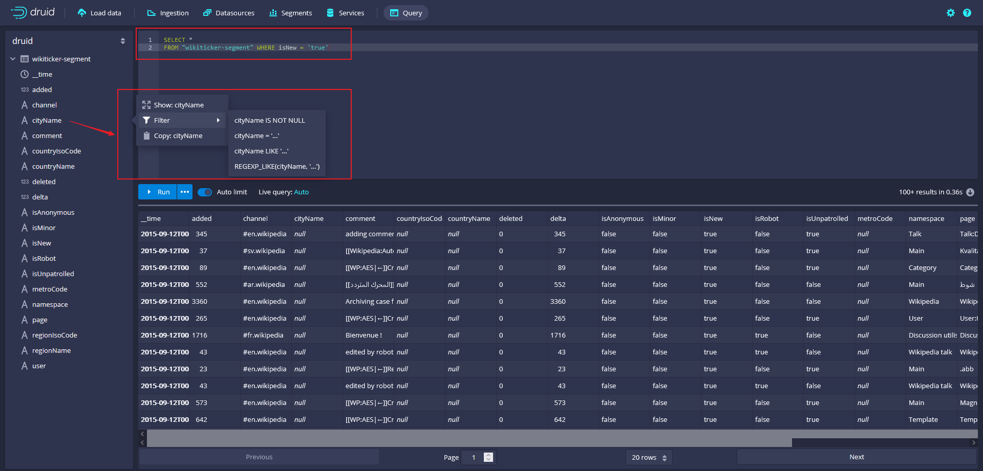 Druid【部署 01】最新版本的（安装+启动服务+打开控制台+本地文件数据载入+数据查询）及（小内存服务器启动JVM参数调整）一次学会使用 ...