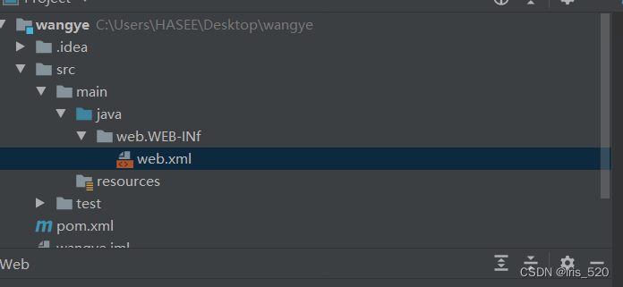 Web文件下webxml文件是灰色无效文件问题解决webxml灰色 Csdn博客
