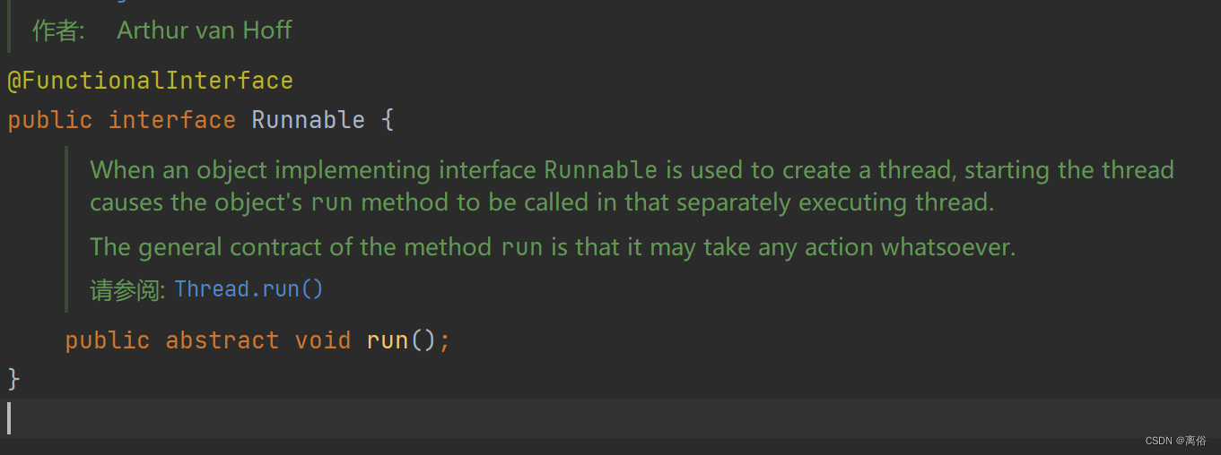 Thread和Runnable的区别_runable和thread-CSDN博客