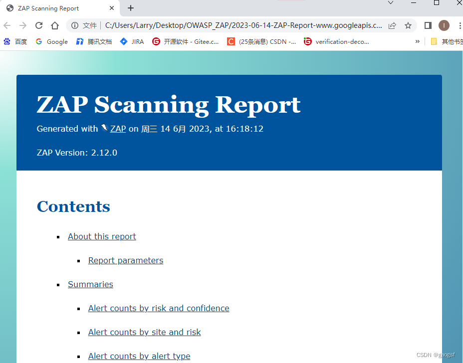 OWASP ZAP渗透测试_渗透测试 zap-CSDN博客