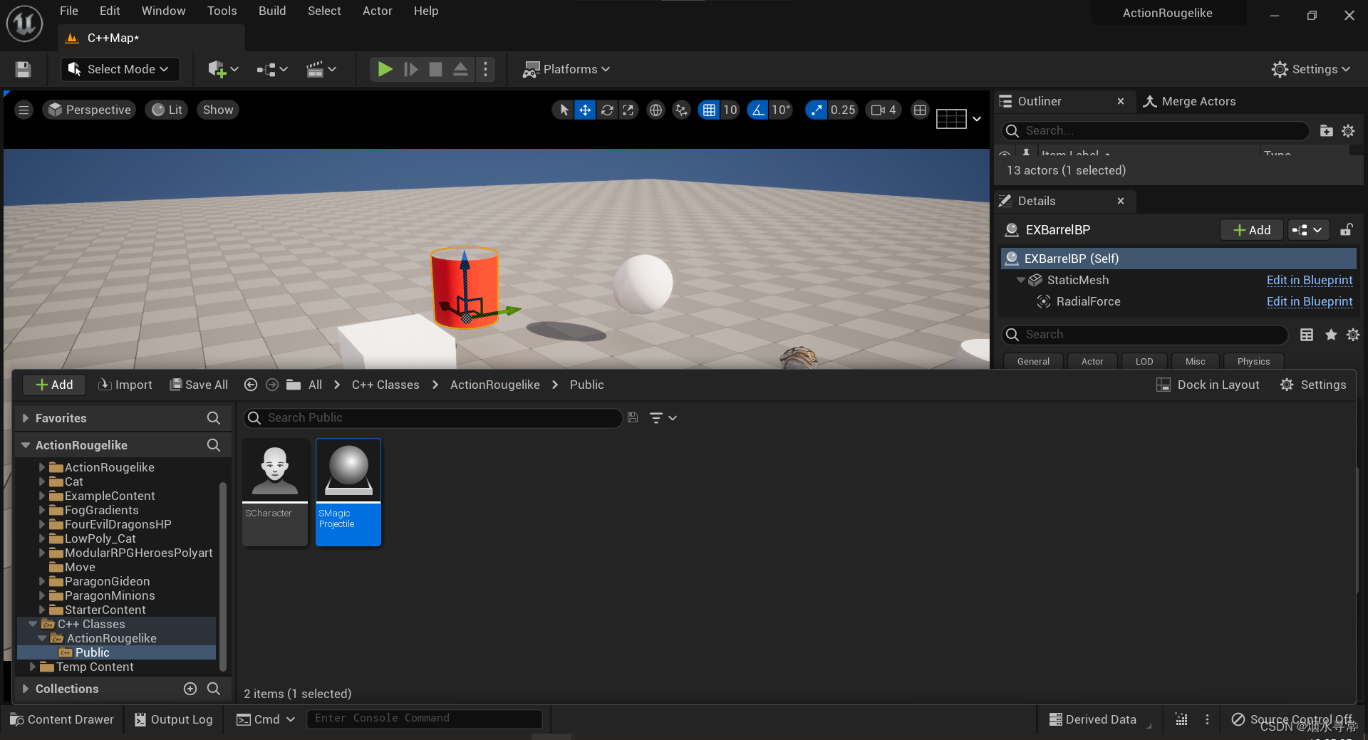 Unreal Engine Rider 学习笔记二 旋转,魔法攻击 11月5日roll Value Unreal Csdn博客