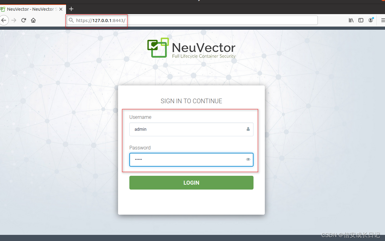 Neuvector 搭建_neuvector默认用户密码是什么-CSDN博客