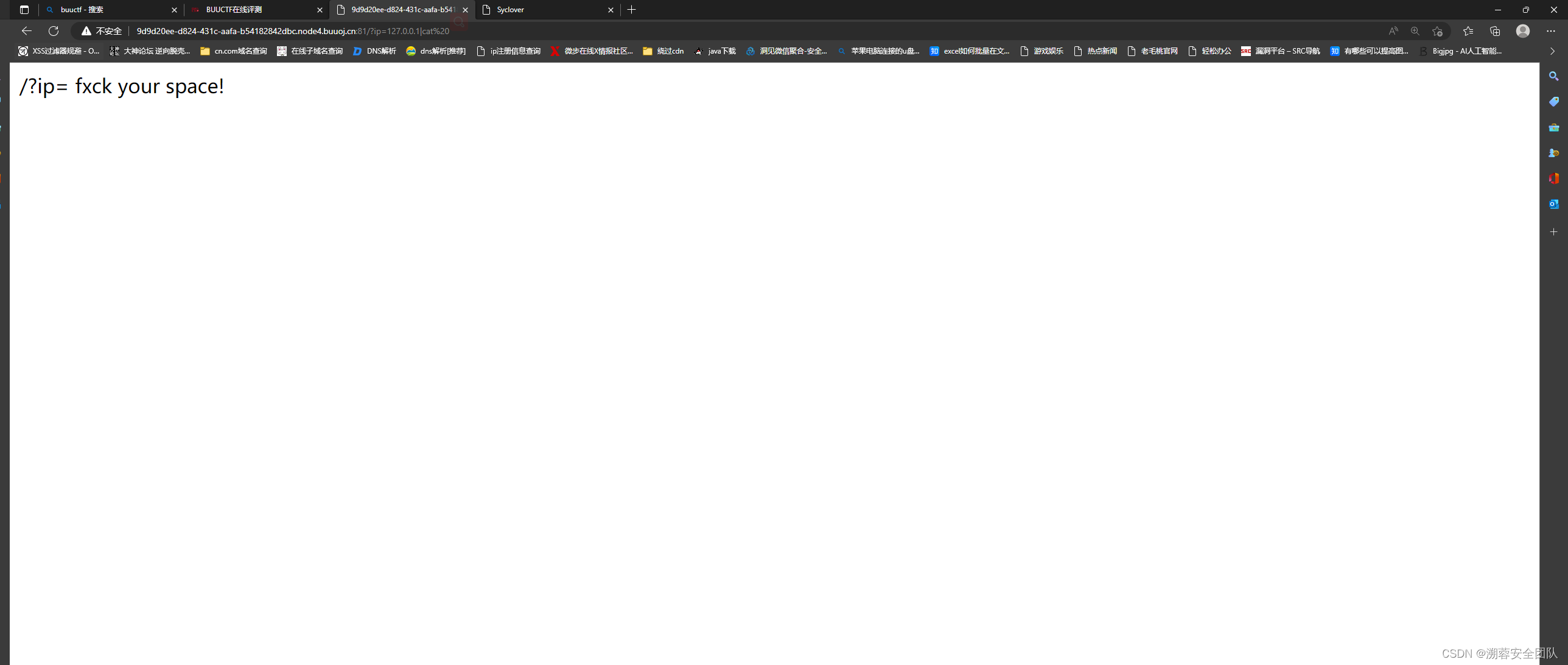 Buuctf Gxyctf2019 Ping Ping Ping Wp解析xd Csdn博客 