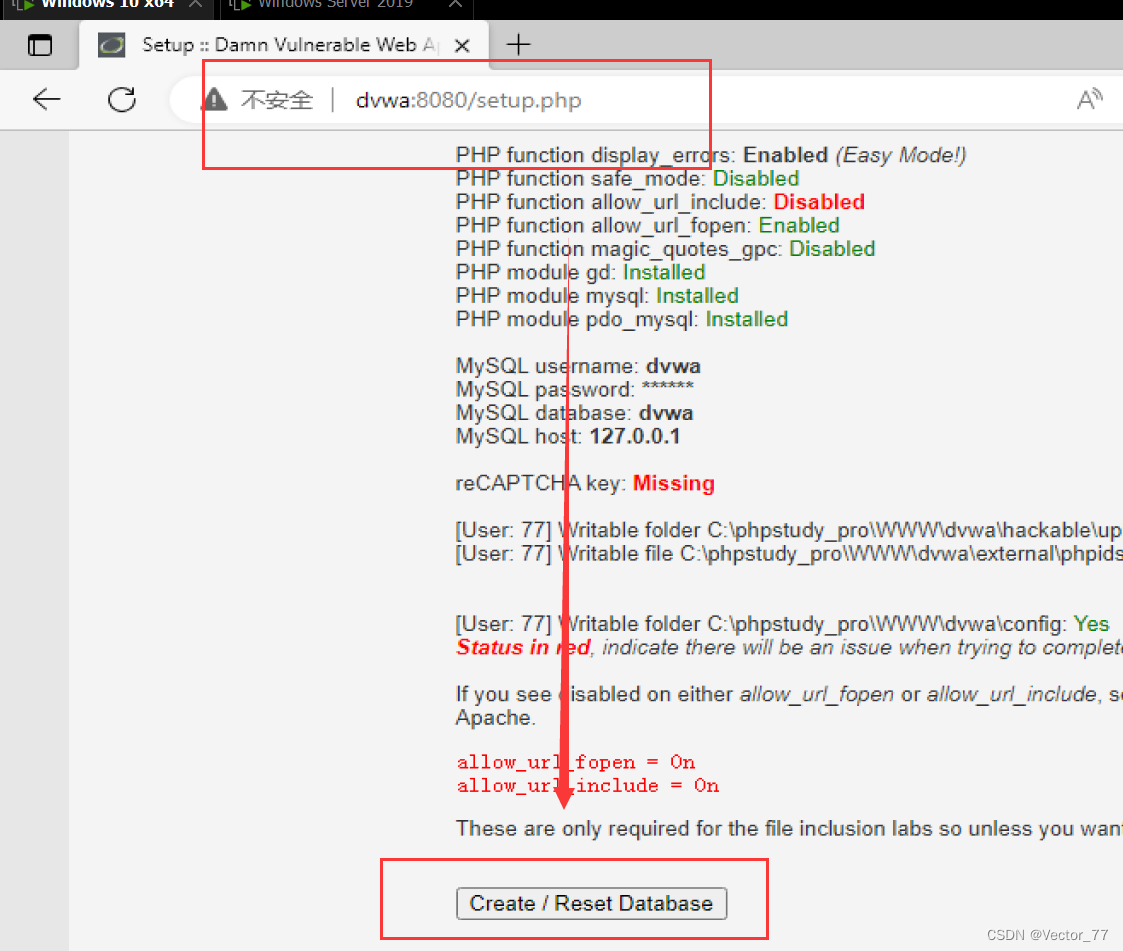 【web安全】安装dvwa | sql注入复习_漏洞扫描 如果接收的参数为字符型参数,对单引号、双引号、反斜杠和null字节进行转-CSDN博客