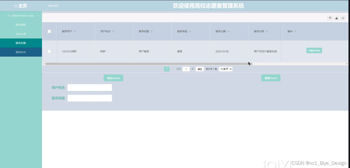 Sqlserver高校志愿者管理系统 计算机毕业设计源码73371志愿者管理系统数据库设计sql Csdn博客