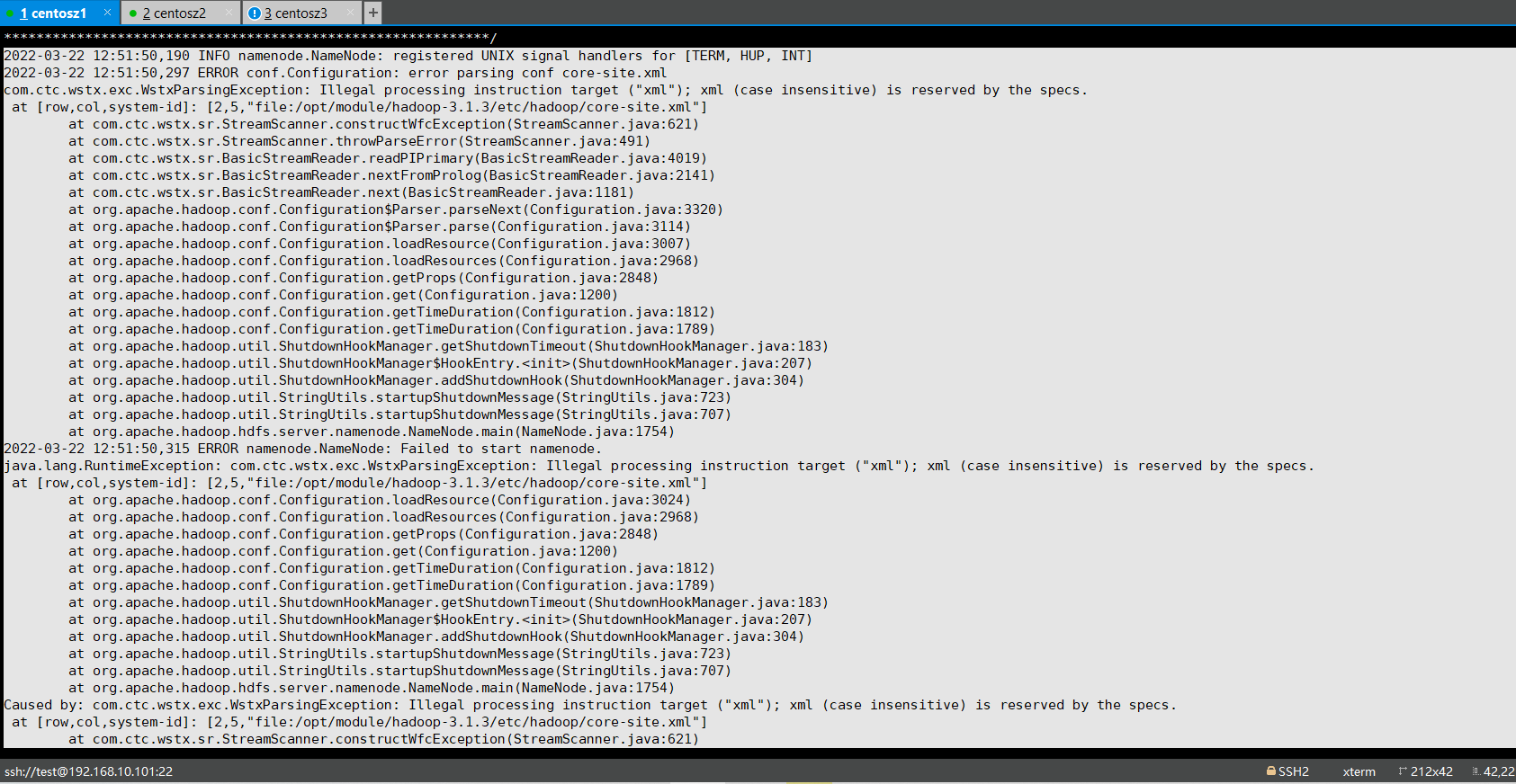 INFO namenode.NameNode: registered UNIX signal handlers for [TERM, HUP, INT]-CSDN博客