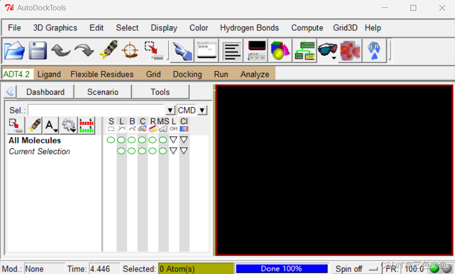 AutoDock打开报错Traceback (most recent call last)解决_autodocktools打开红色报错-CSDN博客