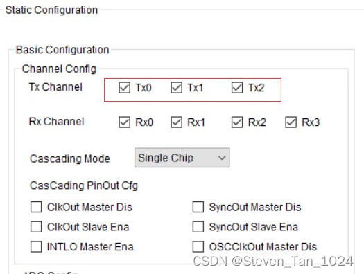 IWR6843ISK+MMWAVE STUDIO 配置TDM-MIMO_mmwavestudio的chirp-CSDN博客