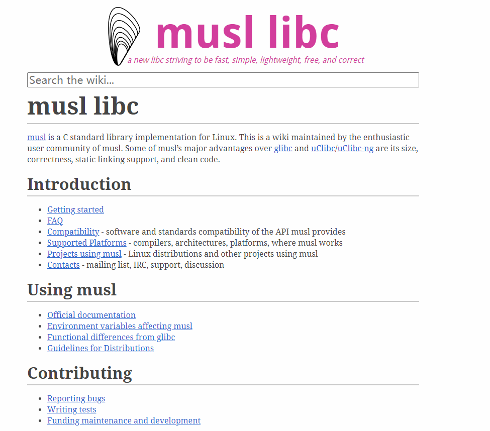 musl 知：官方-CSDN博客