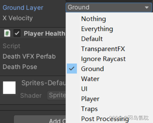 2D项目中射线检测(RaycastHit2D)的使用-CSDN博客