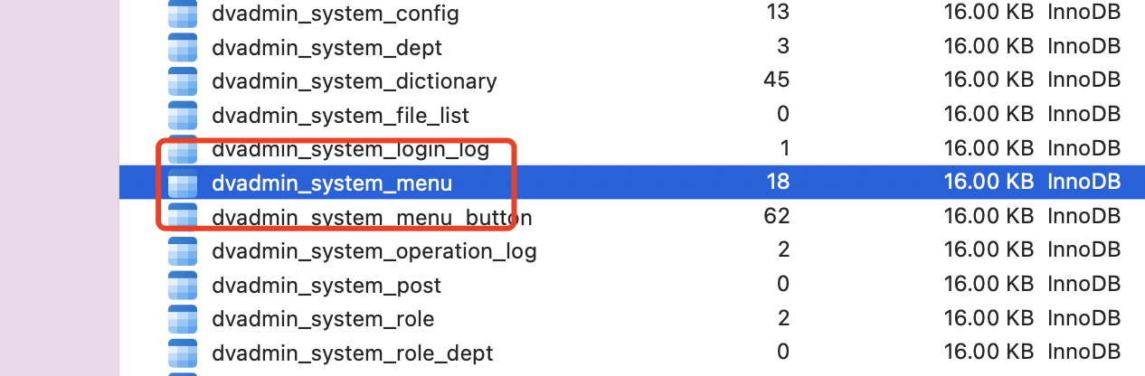 二、django-vue-admin开源项目二次开发——修改默认菜单_dvadmin二次开发-CSDN博客