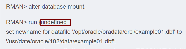 oracle rman 全库备份 异地恢复 之更改数据文件路径恢复（使用到Linux的nfs网络磁盘共享挂载）_oracle 恢复数据路径变更-CSDN博客
