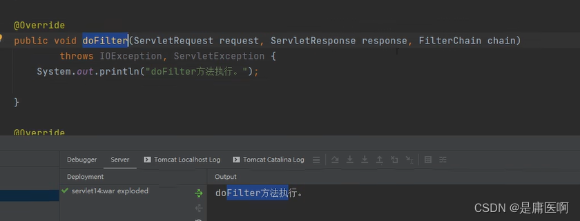 十分钟快速入手Filter过滤器基础知识_filter dofilter-CSDN博客