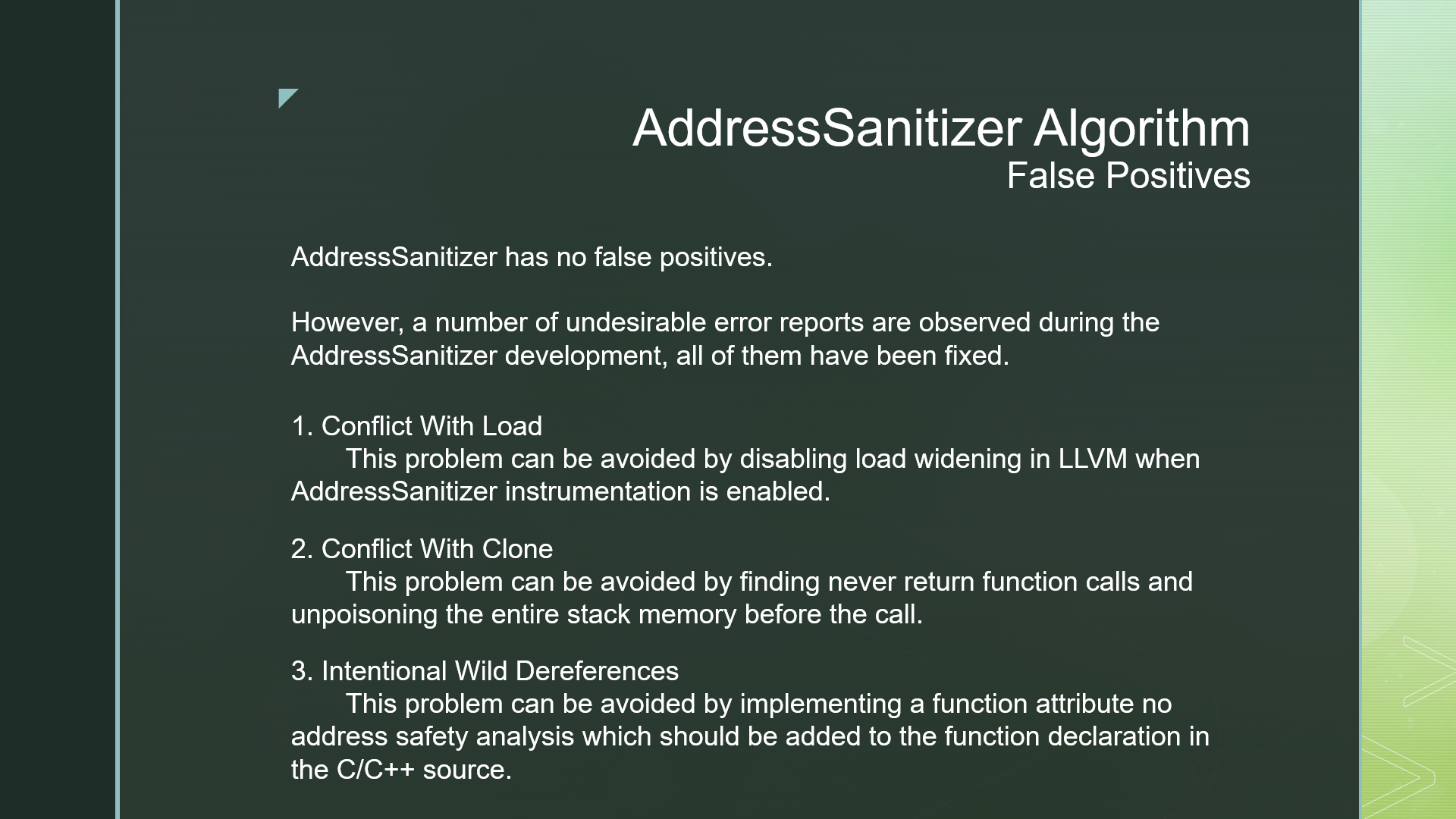 内存越界检测算法AddressSanitizer_addresssanitizer: a fast address sanity checker-CSDN博客