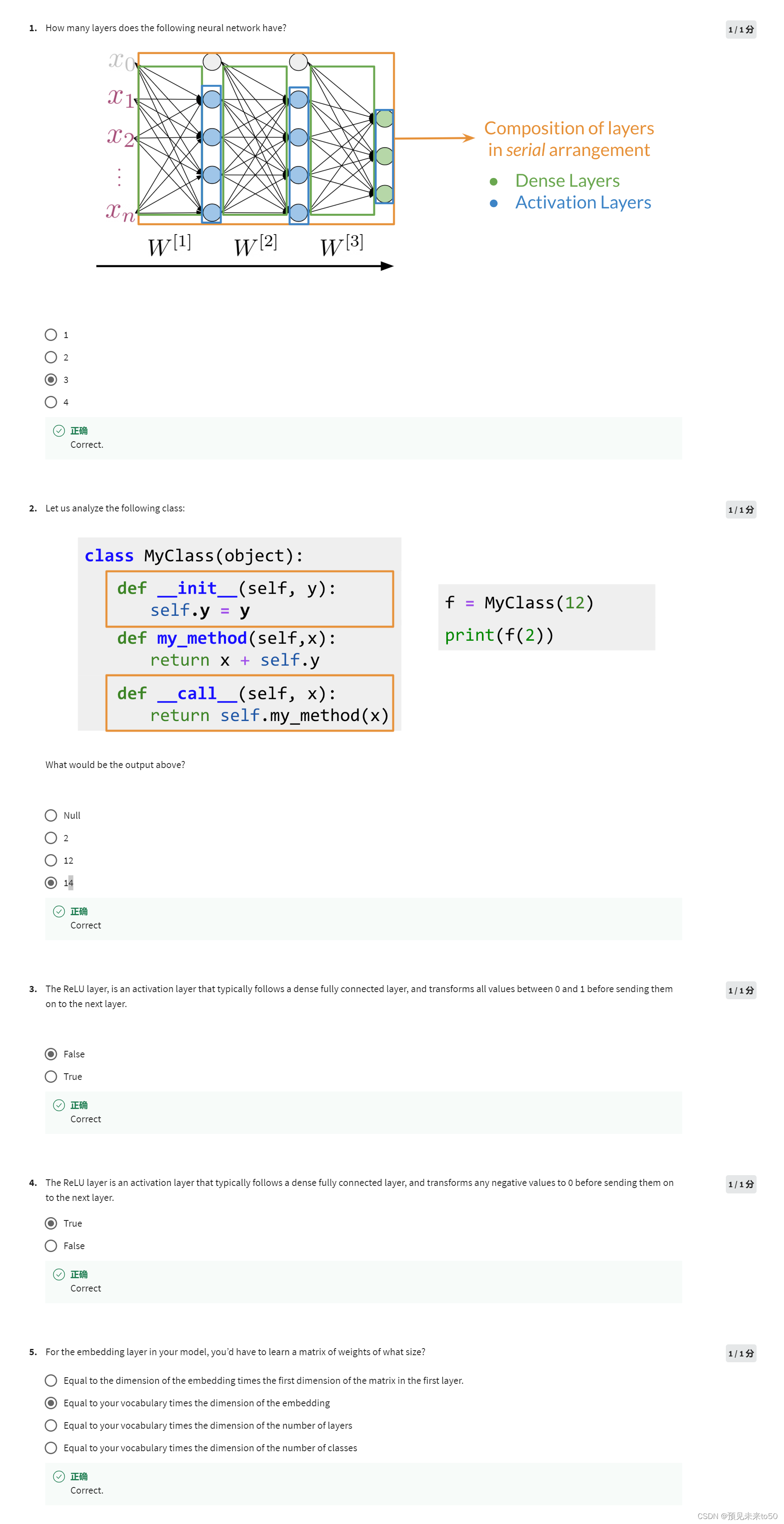 Deeplearningai自然语言处理学习笔记——c3w1——使用深度神经网络进行情感分析——练习题 Csdn博客 2126