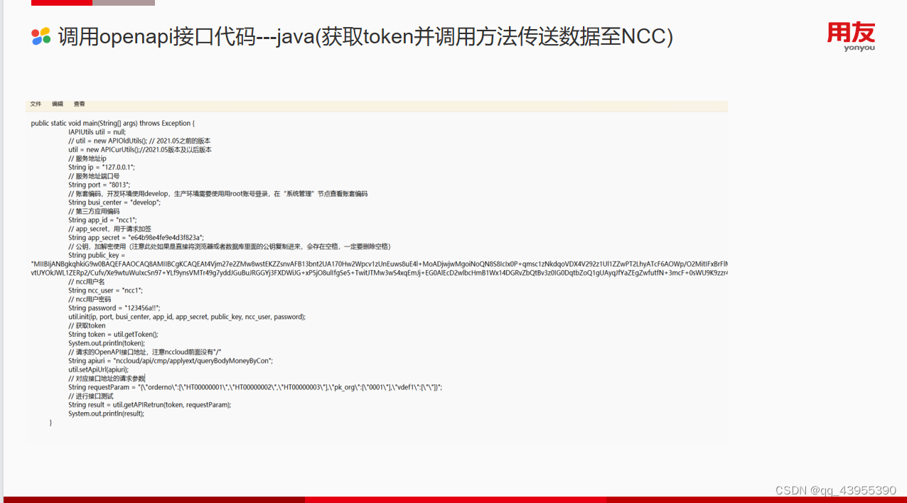 第三方系统创建NCCloud开放管理平台应用登录NCC，调用其提供的openApi接口_ncc开放管理平台-CSDN博客