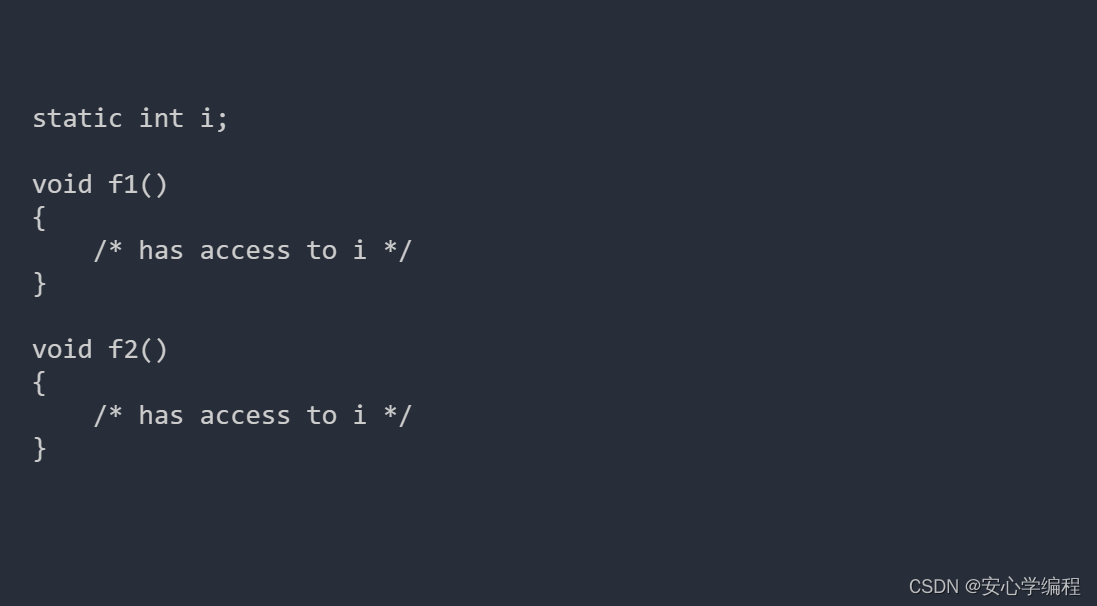 在C语言中 static的存储类型_c语言static 变量存储-CSDN博客
