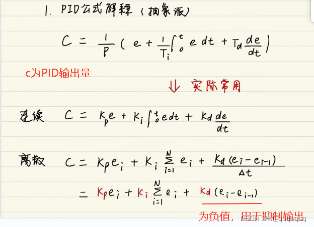 PID参数调节总结_pid控制三个参数怎么调整-CSDN博客