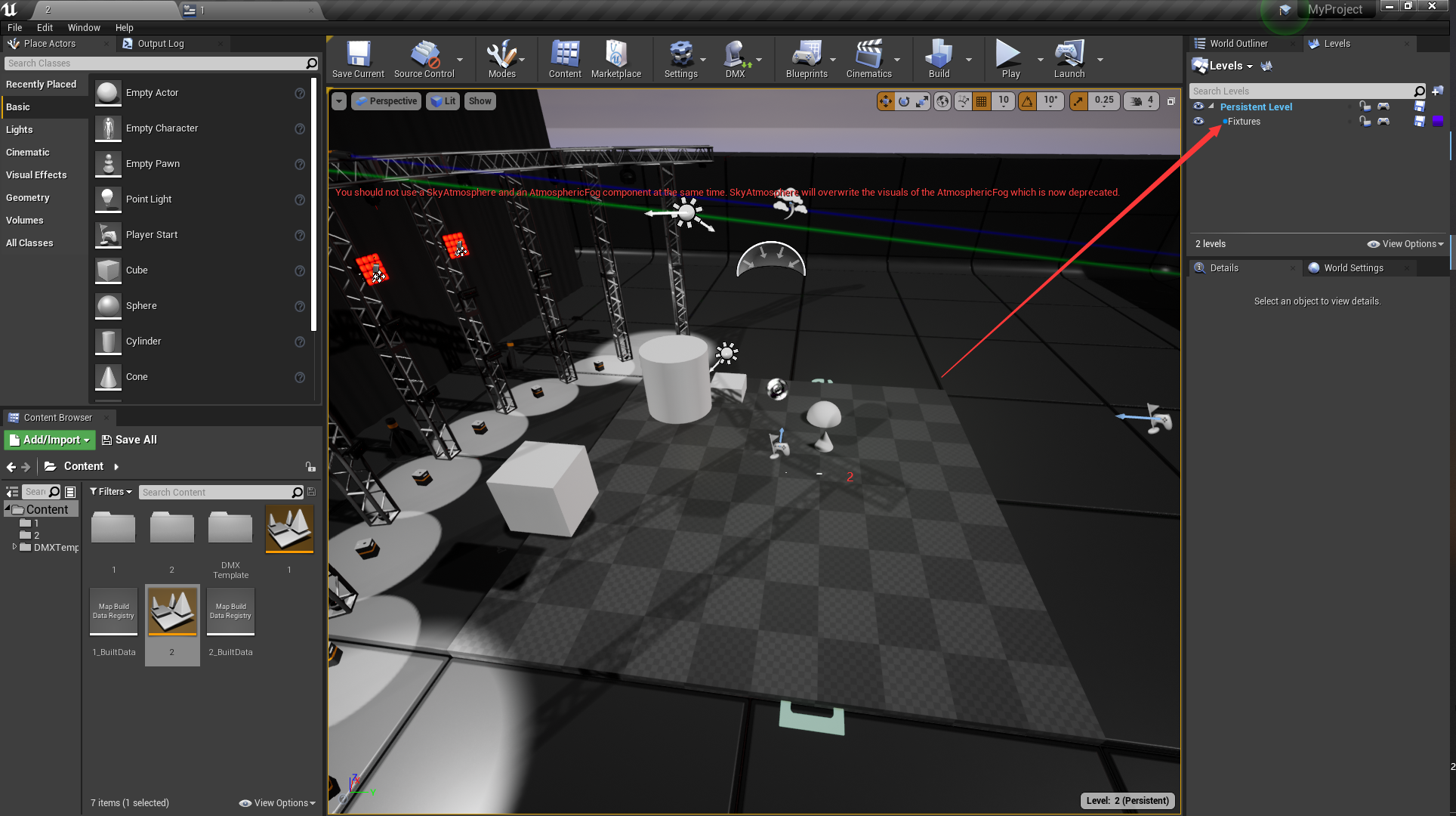 Switch scenes in combination with scene flow loading - Programmer Sought