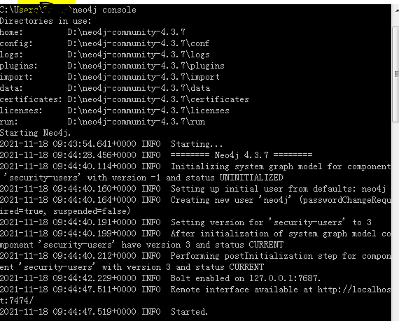 Win7，Java JDK 11，Neo4j 4.3.7 执行neo4j console无反应_neo4j.bat console没反应-CSDN博客